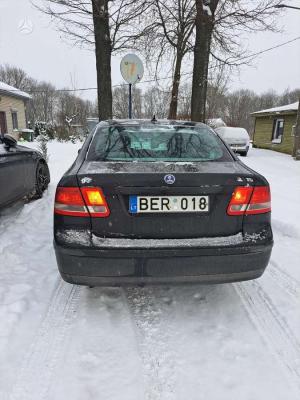 Black Saab 9-3 2005 in Kaunas, with an engine capacity of 2.17 L and mileage of 270 thousand km for 700 €, photo  on AUTOMOTO.COM.LV
