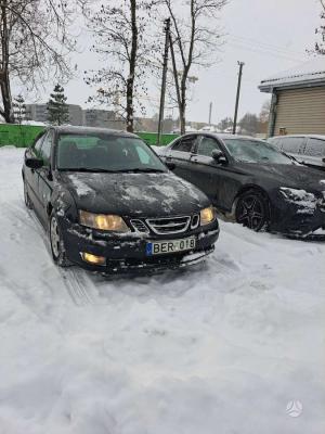 Melns Saab 9-3 2005 Kauņa, ar dzinēja tilpumu 2.17 L un nobraukumu 270 tūkst. km par 700 €, foto 3 vietnē AUTOMOTO.COM.LV