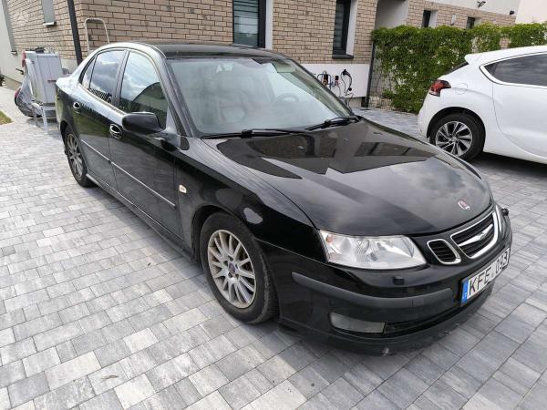 Melns Saab 9-3 2005 Viļņa, ar dzinēja tilpumu 1.90 L un nobraukumu 300 tūkst. km par 650 €, foto 2 vietnē AUTOMOTO.COM.LV