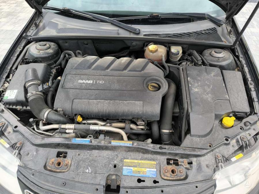 Melns Saab 9-3 2005 Viļņa, ar dzinēja tilpumu 1.90 L un nobraukumu 300 tūkst. km par 650 €, foto 6 vietnē AUTOMOTO.COM.LV