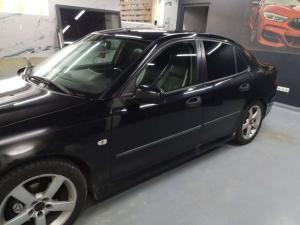 Черный Сааб 9-3 2005 в Варена, объемом двигателя 2.00 л и пробегом 308 тыс. км за 1600 €, фото 6 на AUTOMOTO.COM.LV