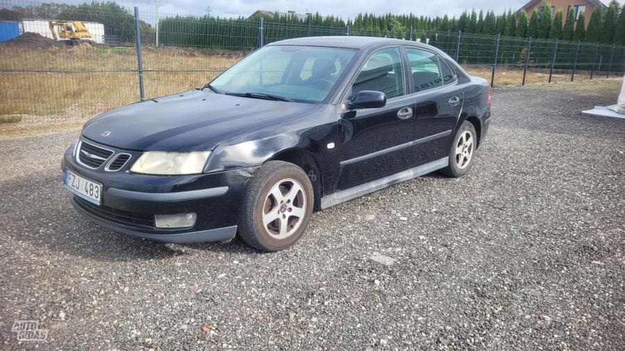 Black Saab 9-3 2005 in Klaipeda, with an engine capacity of 1.80 L and mileage of 374 thousand km for 750 €, photo 3 on AUTOMOTO.COM.LV