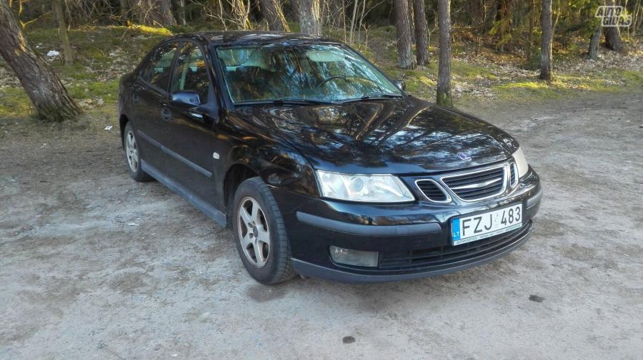 Black Saab 9-3 2005 in Klaipeda, with an engine capacity of 1.80 L and mileage of 374 thousand km for 750 €, photo 7 on AUTOMOTO.COM.LV