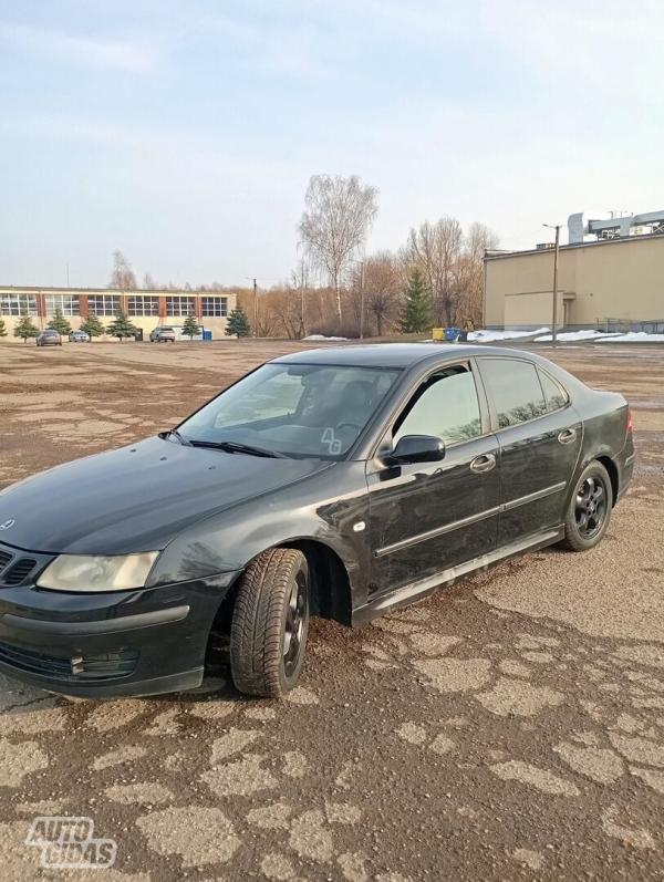 Melns Saab 9-3 2006 Marijampole, ar dzinēja tilpumu 1.90 L un nobraukumu 400 tūkst. km par 850 €, foto 1 vietnē AUTOMOTO.COM.LV