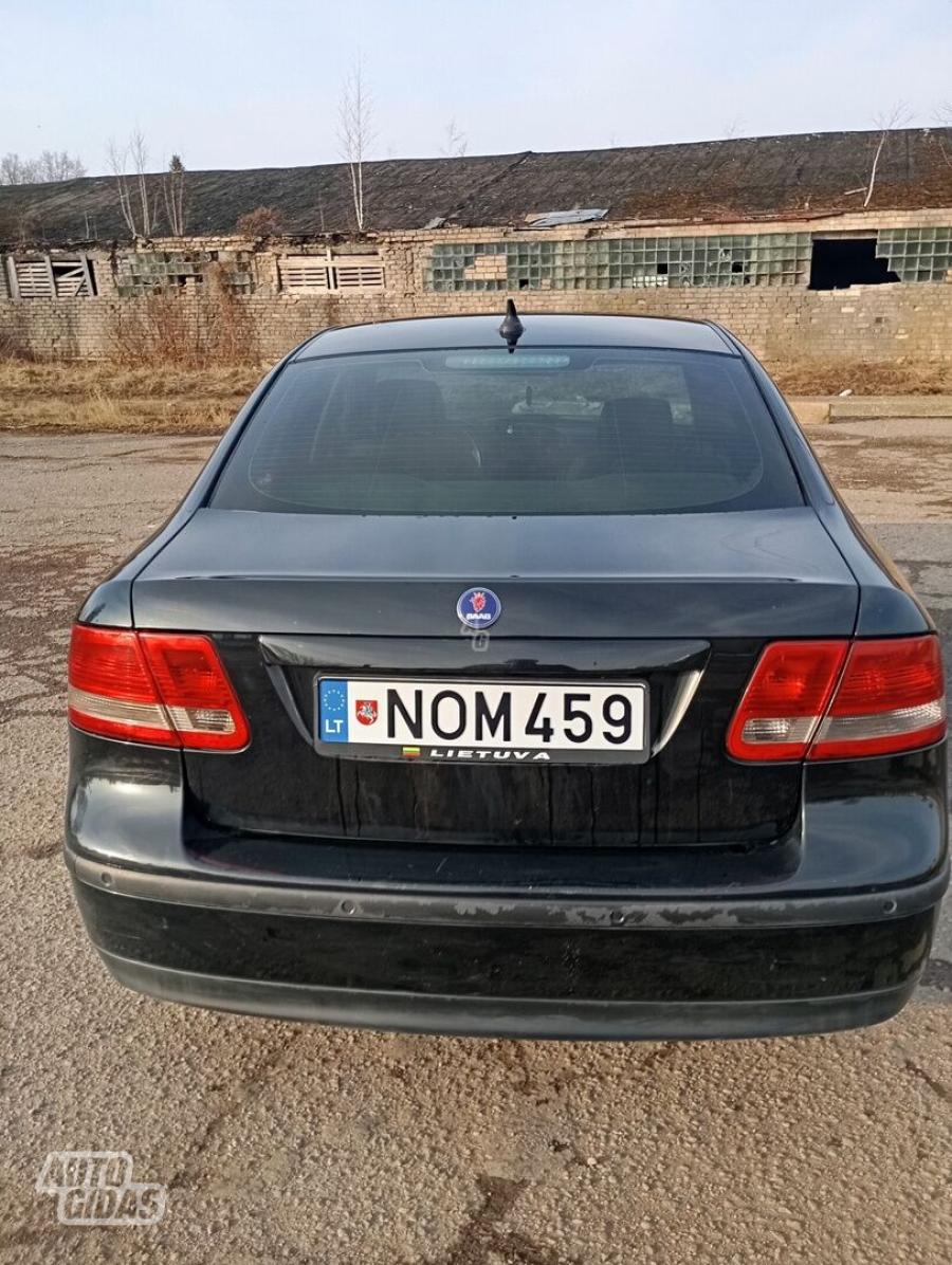 Black Saab 9-3 2006 in Marijampole, with an engine capacity of 1.90 L and mileage of 400 thousand km for 850 €, photo 7 on AUTOMOTO.COM.LV