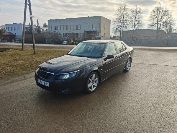 Melns Saab 9-3 2006 Jonava, ar dzinēja tilpumu 1.90 L un nobraukumu 334 tūkst. km par 1900 €, foto 2 vietnē AUTOMOTO.COM.LV
