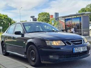 Черный Сааб 9-3 2006 в Вильнюс, объемом двигателя 1.90 л и пробегом 406 тыс. км за 350 €, фото 3 на AUTOMOTO.COM.LV