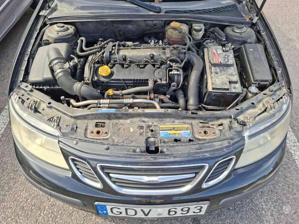 Melns Saab 9-3 2006 Viļņa, ar dzinēja tilpumu 1.90 L un nobraukumu 406 tūkst. km par 350 €, foto 6 vietnē AUTOMOTO.COM.LV