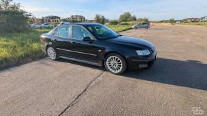 Black Saab 9-3 2006 in Kaunas, with an engine capacity of 1.90 L and mileage of 406 thousand km for 1490 €, photo 3 on AUTOMOTO.COM.LV