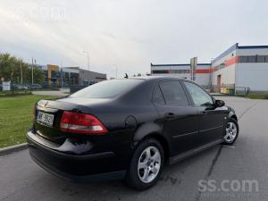Черный Сааб 9-3 2006 в Рига, объемом двигателя 1.90 л и пробегом 315 тыс. км за 1850 €, фото 3 на AUTOMOTO.COM.LV