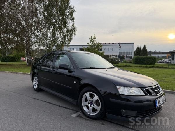 Черный Сааб 9-3 2006 в Рига, объемом двигателя 1.90 л и пробегом 315 тыс. км за 1850 €, фото 6 на AUTOMOTO.COM.LV
