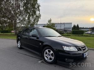 Черный Сааб 9-3 2006 в Рига, объемом двигателя 1.90 л и пробегом 315 тыс. км за 1850 €, фото 6 на AUTOMOTO.COM.LV
