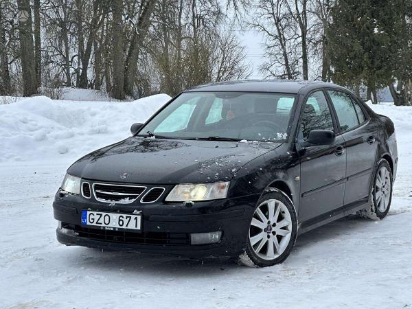Melns Saab 9-3 2007 Viļņa, ar dzinēja tilpumu 1.91 L un nobraukumu 250 tūkst. km par 599 €, foto 3 vietnē AUTOMOTO.COM.LV