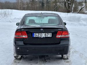 Black Saab 9-3 2007 in Vilnius, with an engine capacity of 1.91 L and mileage of 250 thousand km for 599 €, photo 5 on AUTOMOTO.COM.LV