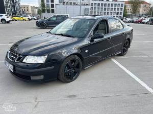 Black Saab 9-3 2007 in Vilnius, with an engine capacity of 2.80 L and mileage of 390 thousand km for 2000 €, photo  on AUTOMOTO.COM.LV
