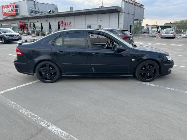Black Saab 9-3 2007 in Vilnius, with an engine capacity of 2.80 L and mileage of 390 thousand km for 2000 €, photo 9 on AUTOMOTO.COM.LV