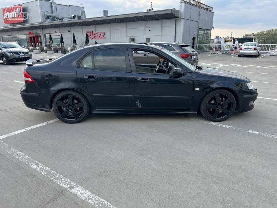 Black Saab 9-3 2007 in Vilnius, with an engine capacity of 2.80 L and mileage of 390 thousand km for 2000 €, photo 10 on AUTOMOTO.COM.LV