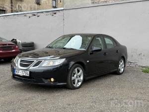 Melns Saab 9-3 2007 Rīga, ar dzinēja tilpumu 1.90 L un nobraukumu 305 tūkst. km par 1650 €, foto 3 vietnē AUTOMOTO.COM.LV