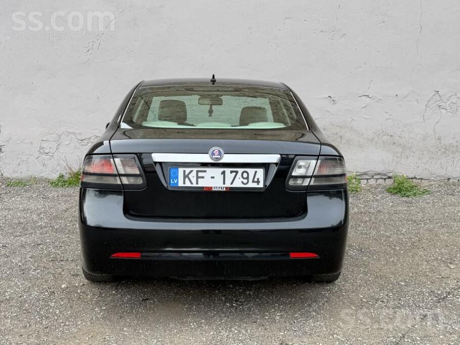 Melns Saab 9-3 2007 Rīga, ar dzinēja tilpumu 1.90 L un nobraukumu 305 tūkst. km par 1650 €, foto 5 vietnē AUTOMOTO.COM.LV