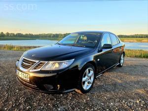 Black Saab 9-3 2007 in Liepaja, with an engine capacity of 1.80 L and mileage of 224 thousand km for 2390 €, photo  on AUTOMOTO.COM.LV