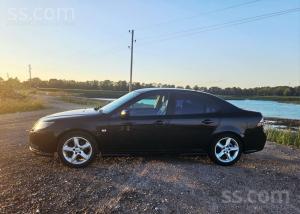 Black Saab 9-3 2007 in Liepaja, with an engine capacity of 1.80 L and mileage of 224 thousand km for 2390 €, photo 8 on AUTOMOTO.COM.LV