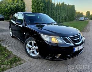 Black Saab 9-3 2007 in Liepaja, with an engine capacity of 1.80 L and mileage of 224 thousand km for 2390 €, photo 9 on AUTOMOTO.COM.LV