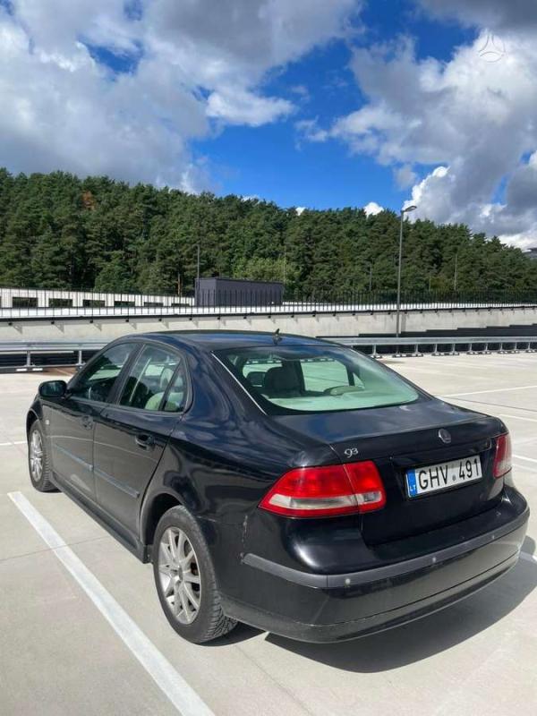 Black Saab 9-3 2007 in Vilnius, with an engine capacity of 0.00 L and mileage of 288 thousand km for 1550 €, photo 7 on AUTOMOTO.COM.LV