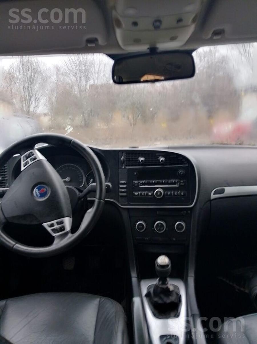 Melns Saab 9-3 2008 Rīga, ar dzinēja tilpumu 1.90 L un nobraukumu 340 tūkst. km par 690 €, foto 2 vietnē AUTOMOTO.COM.LV