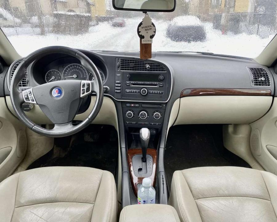 Melns Saab 9-3 2008 Viļņa, ar dzinēja tilpumu 2.00 L un nobraukumu 183 tūkst. km par 2200 €, foto 8 vietnē AUTOMOTO.COM.LV