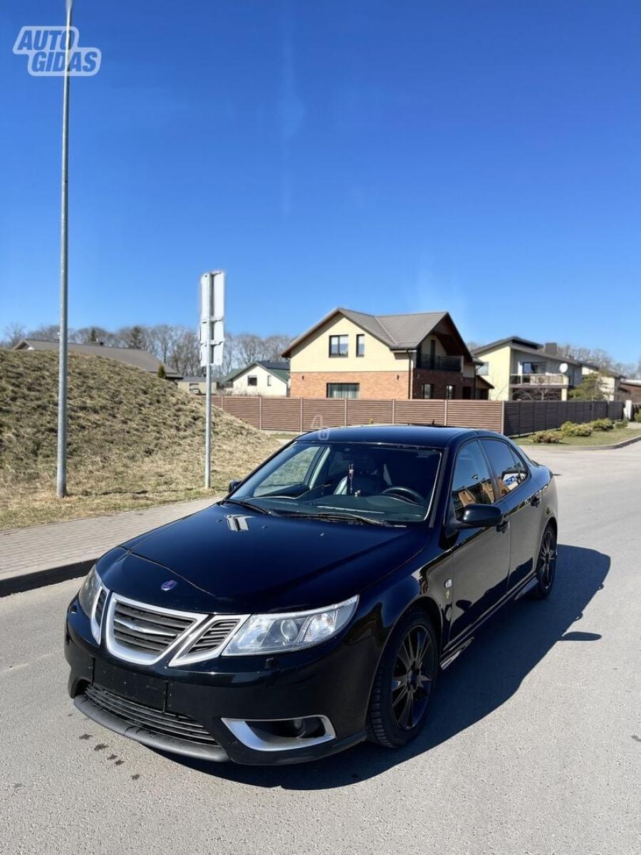 Black Saab 9-3 2008 in Kaunas, with an engine capacity of 1.90 L and mileage of 335 thousand km for 3500 €, photo 3 on AUTOMOTO.COM.LV
