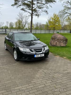 Melns Saab 9-3 2008 Tallina, ar dzinēja tilpumu 2.00 L un nobraukumu 251 tūkst. km par 3300 €, foto  vietnē AUTOMOTO.COM.LV