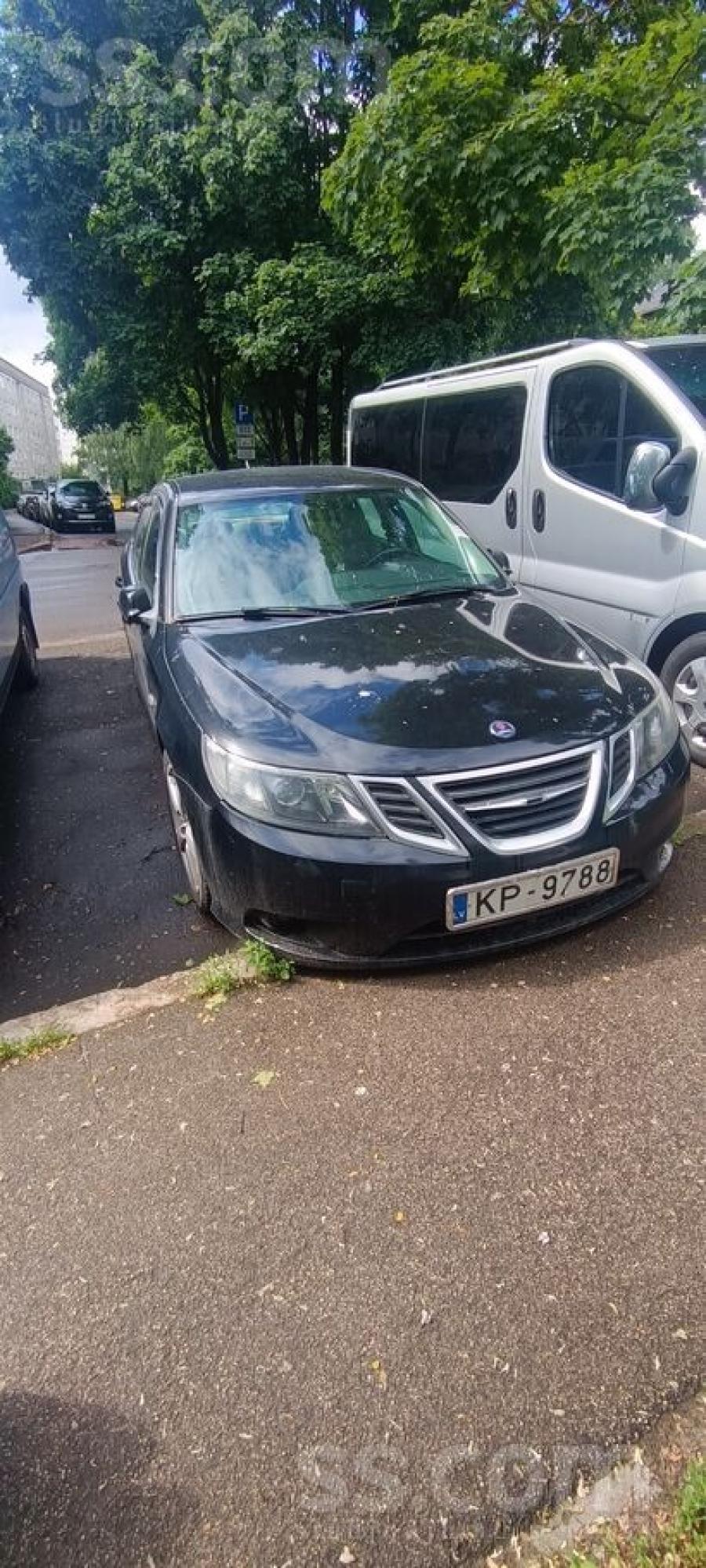 Melns Saab 9-3 2008 Rīga, ar dzinēja tilpumu 1.90 L un nobraukumu 295 tūkst. km par 700 €, foto 1 vietnē AUTOMOTO.COM.LV