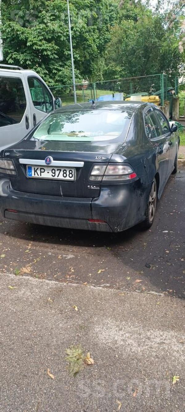 Melns Saab 9-3 2008 Rīga, ar dzinēja tilpumu 1.90 L un nobraukumu 295 tūkst. km par 700 €, foto 2 vietnē AUTOMOTO.COM.LV