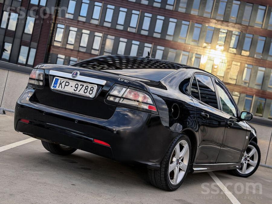 Melns Saab 9-3 2008 Rīga, ar dzinēja tilpumu 1.90 L un nobraukumu 295 tūkst. km par 2500 €, foto 7 vietnē AUTOMOTO.COM.LV