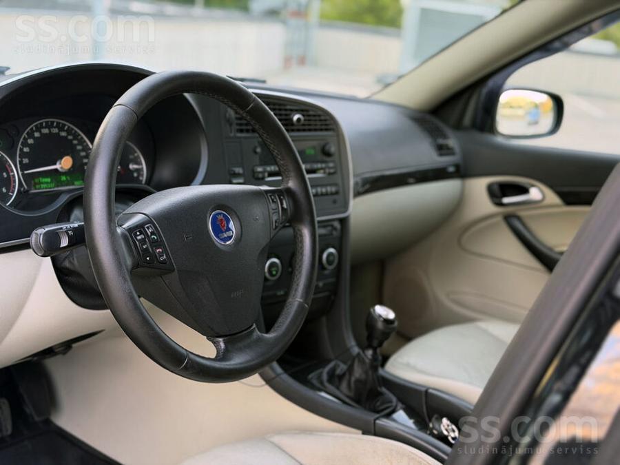 Melns Saab 9-3 2008 Rīga, ar dzinēja tilpumu 1.90 L un nobraukumu 295 tūkst. km par 2500 €, foto 19 vietnē AUTOMOTO.COM.LV