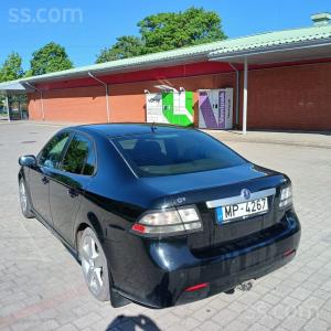 Черный Сааб 9-3 2008 в Цесис, объемом двигателя 1.90 л и пробегом 340 тыс. км за 1700 €, фото 4 на AUTOMOTO.COM.LV