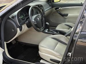 Black Saab 9-3 2008 in Riga, with an engine capacity of 1.90 L and mileage of 262 thousand km for 2450 €, photo 7 on AUTOMOTO.COM.LV
