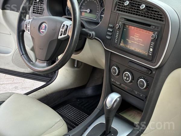 Melns Saab 9-3 2008 Rīga, ar dzinēja tilpumu 1.90 L un nobraukumu 262 tūkst. km par 2450 €, foto 8 vietnē AUTOMOTO.COM.LV