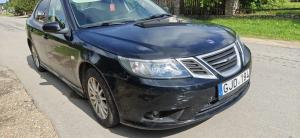 Black Saab 9-3 2008 in Vilnius, with an engine capacity of 2.00 L and mileage of 143 thousand km for 1650 €, photo 3 on AUTOMOTO.COM.LV