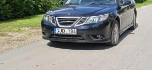Black Saab 9-3 2008 in Vilnius, with an engine capacity of 2.00 L and mileage of 143 thousand km for 1650 €, photo 7 on AUTOMOTO.COM.LV