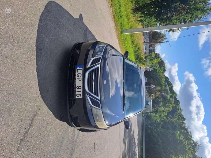 Melns Saab 9-3 2008 Kauņa, ar dzinēja tilpumu 1.91 L un nobraukumu 263 tūkst. km par 1500 €, foto 6 vietnē AUTOMOTO.COM.LV