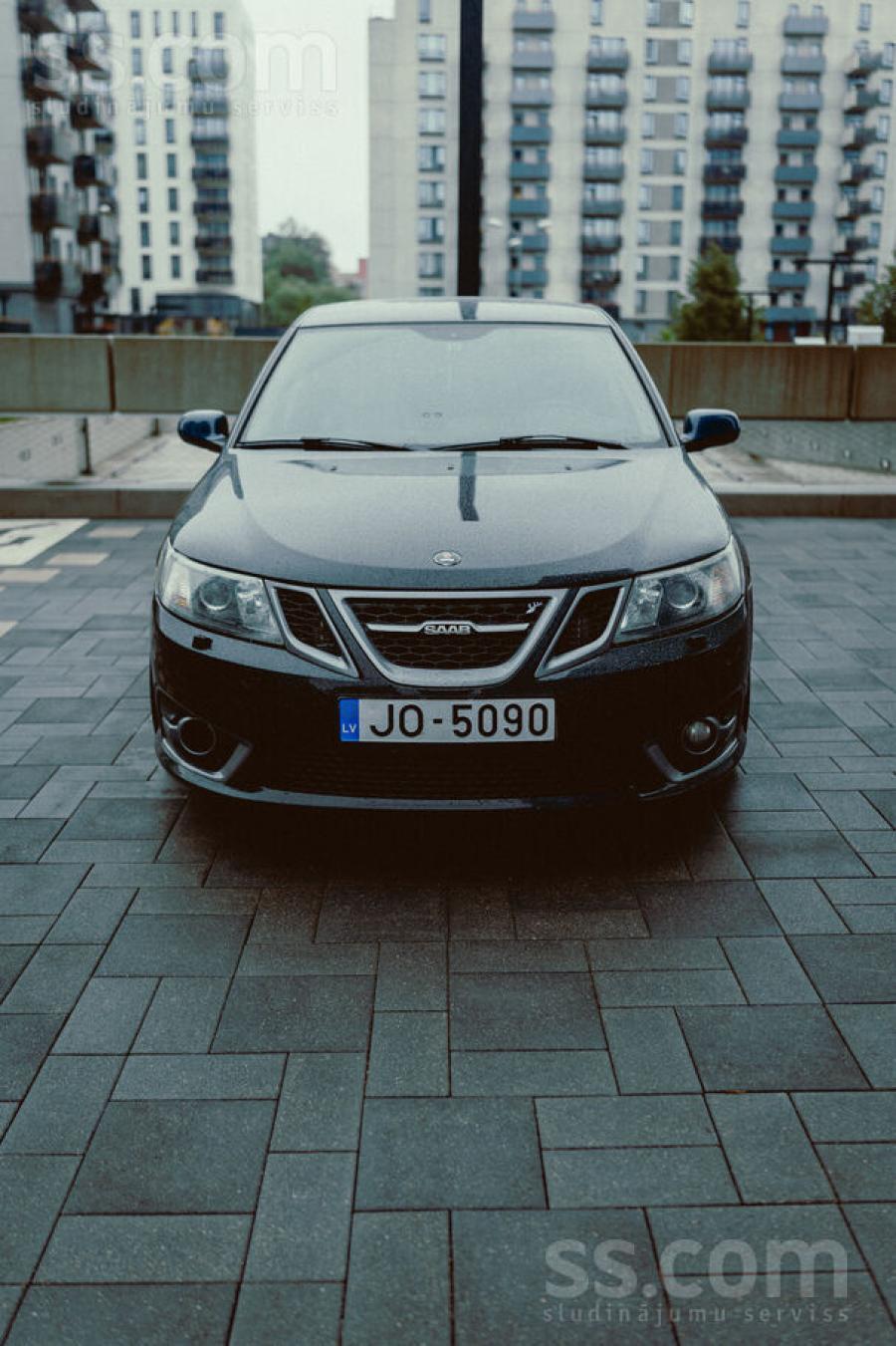 Black Saab 9-3 2008 in Riga, with an engine capacity of 2.80 L and mileage of 258 thousand km for 12990 €, photo 3 on AUTOMOTO.COM.LV