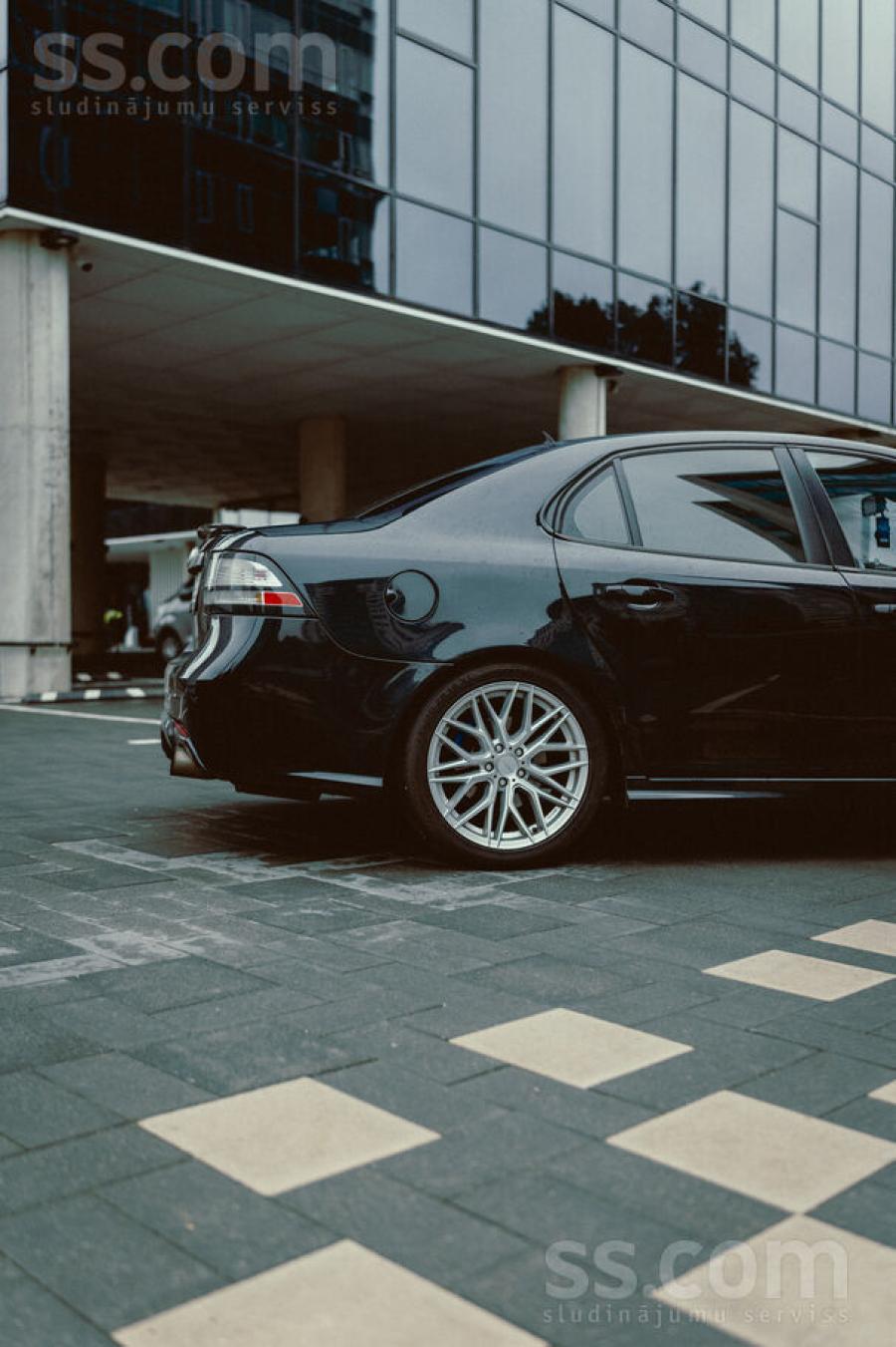 Black Saab 9-3 2008 in Riga, with an engine capacity of 2.80 L and mileage of 258 thousand km for 12990 €, photo 4 on AUTOMOTO.COM.LV