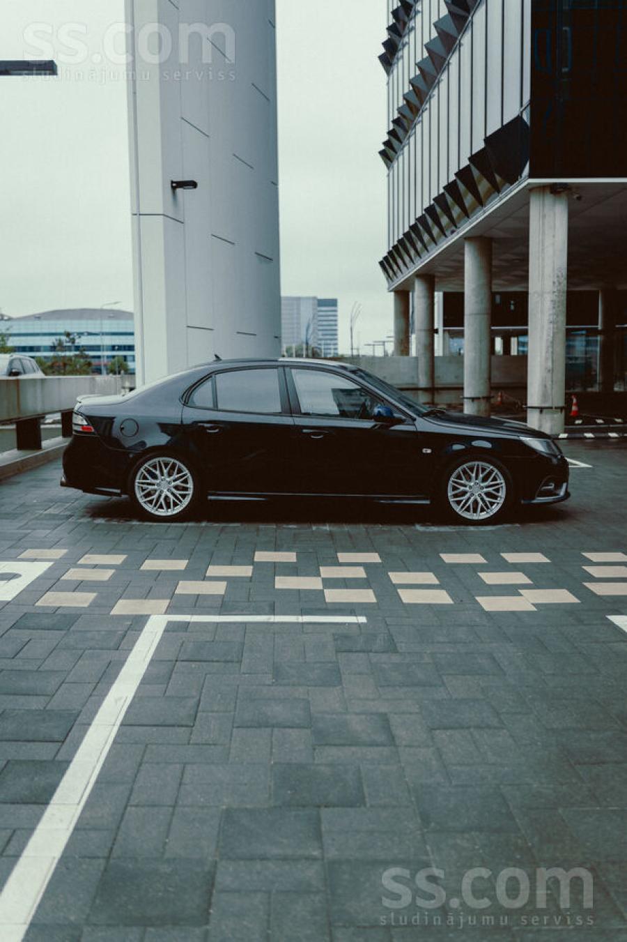 Black Saab 9-3 2008 in Riga, with an engine capacity of 2.80 L and mileage of 258 thousand km for 12990 €, photo 10 on AUTOMOTO.COM.LV