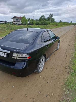 Черный Сааб 9-3 2008 в Клайпеда, объемом двигателя 1.91 л и пробегом 254 тыс. км за 1200 €, фото 6 на AUTOMOTO.COM.LV