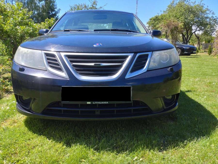 Melns Saab 9-3 2008 Vilkaviškis, ar dzinēja tilpumu 1.91 L un nobraukumu 378 tūkst. km par 1600 €, foto 3 vietnē AUTOMOTO.COM.LV