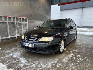 Black Saab 9-3 2005 in Riga, with an engine capacity of 1.90 L and mileage of 300 thousand km for 2300 €, photo  on AUTOMOTO.COM.LV