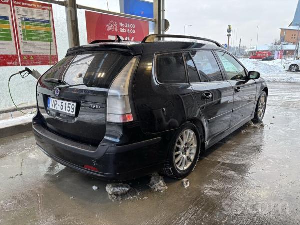 Melns Saab 9-3 2005 Rīga, ar dzinēja tilpumu 1.90 L un nobraukumu 300 tūkst. km par 2300 €, foto 2 vietnē AUTOMOTO.COM.LV
