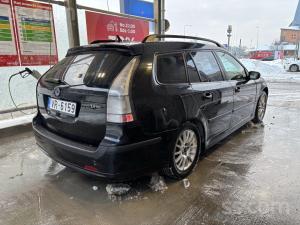 Black Saab 9-3 2005 in Riga, with an engine capacity of 1.90 L and mileage of 300 thousand km for 2300 €, photo 2 on AUTOMOTO.COM.LV