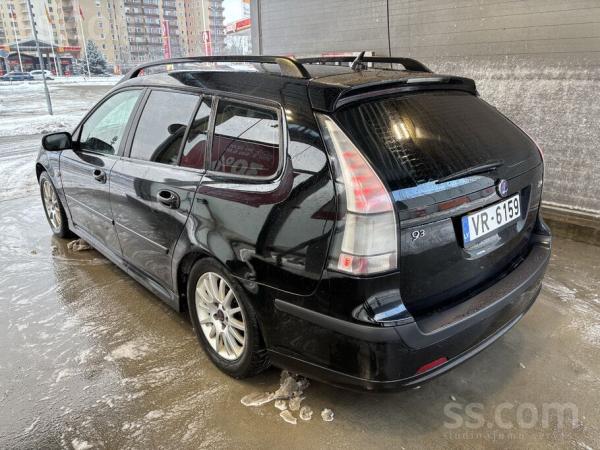 Melns Saab 9-3 2005 Rīga, ar dzinēja tilpumu 1.90 L un nobraukumu 300 tūkst. km par 2300 €, foto 6 vietnē AUTOMOTO.COM.LV